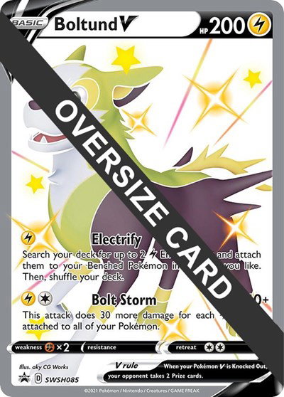 Boltund V - SWSH085 - Jumbo Cards Pokemon - Collectr