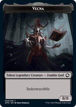 Vecna Token - 8 - Adventures in the Forgotten Realms Magic: The ...