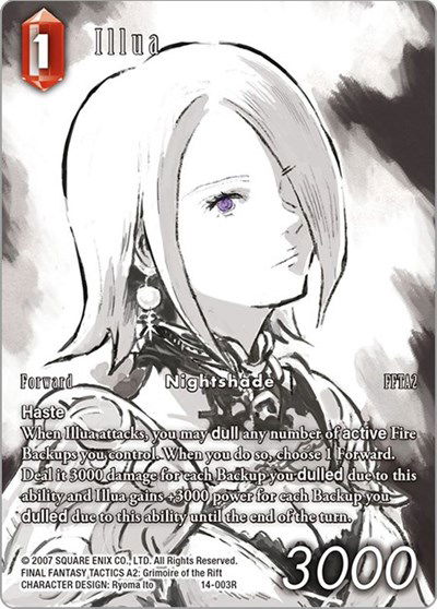 Final Fantasy TCG Opus XIV: Crystal Abyss Illua (Full Art) 14-003R