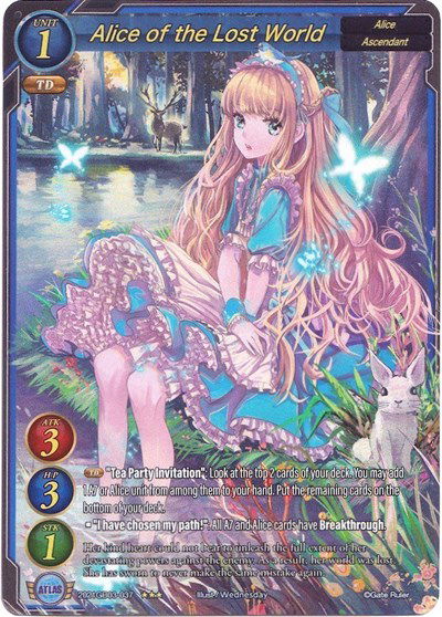 Gate Ruler Aces of the Cosmos, Assemble! Alice of the Lost World ...