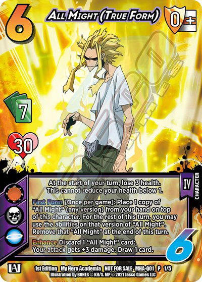 UniVersus UniVersus: My Hero Academia All Might (True Form) MHA-Q01 1/5