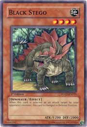 YuGiOh Power of the Duelist Black Stego POTD-EN019