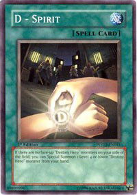 YuGiOh Power of the Duelist D - Spirit POTD-EN041