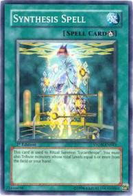 YuGiOh Strike of Neos Synthesis Spell STON-EN043