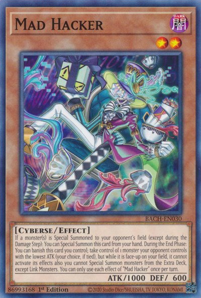 Mad Hacker - BACH-EN030 - Battle of Chaos YuGiOh - Collectr