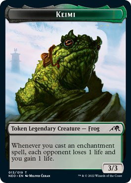 Keimi Token - 13 - Kamigawa: Neon Dynasty Magic: The Gathering - Collectr