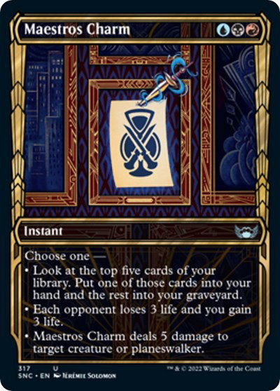 Maestros Charm (Showcase) - 317 - Streets of New Capenna Magic: The ...