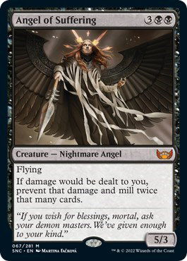 Magic: The Gathering Streets of New Capenna Angel of Suffering 67