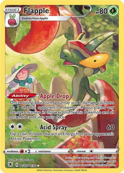 Flapple - TG02/TG30 - Astral Radiance Trainer Gallery Pokemon - Collectr