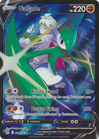 Gallade V - TG19/TG30 - Lost Origin Trainer Gallery Pokemon - Collectr