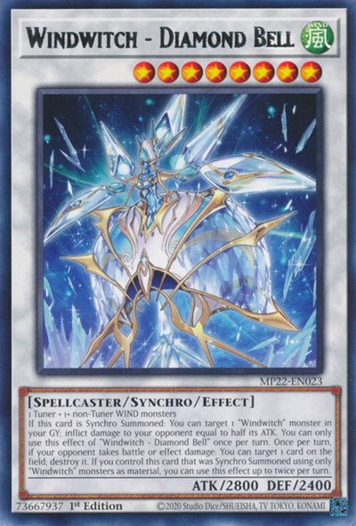Windwitch - Diamond Bell - MP22-EN023 - 2022 Tin of the Pharaoh's Gods ...