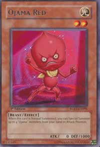 YuGiOh Raging Battle Ojama Red RGBT-EN096