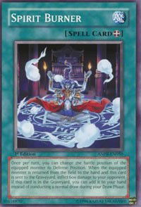 YuGiOh Ancient Prophecy Spirit Burner ANPR-EN050