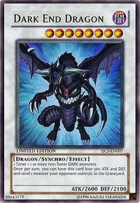 YuGiOh Shonen Jump Championship Series Prize Cards Dark End Dragon SJCS ...