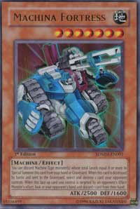 YuGiOh Structure Deck: Machina Mayhem Machina Fortress SDMM-EN001