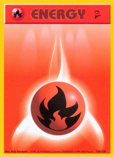 Fire Energy - 126 - Base Set 2 Pokemon - Collectr