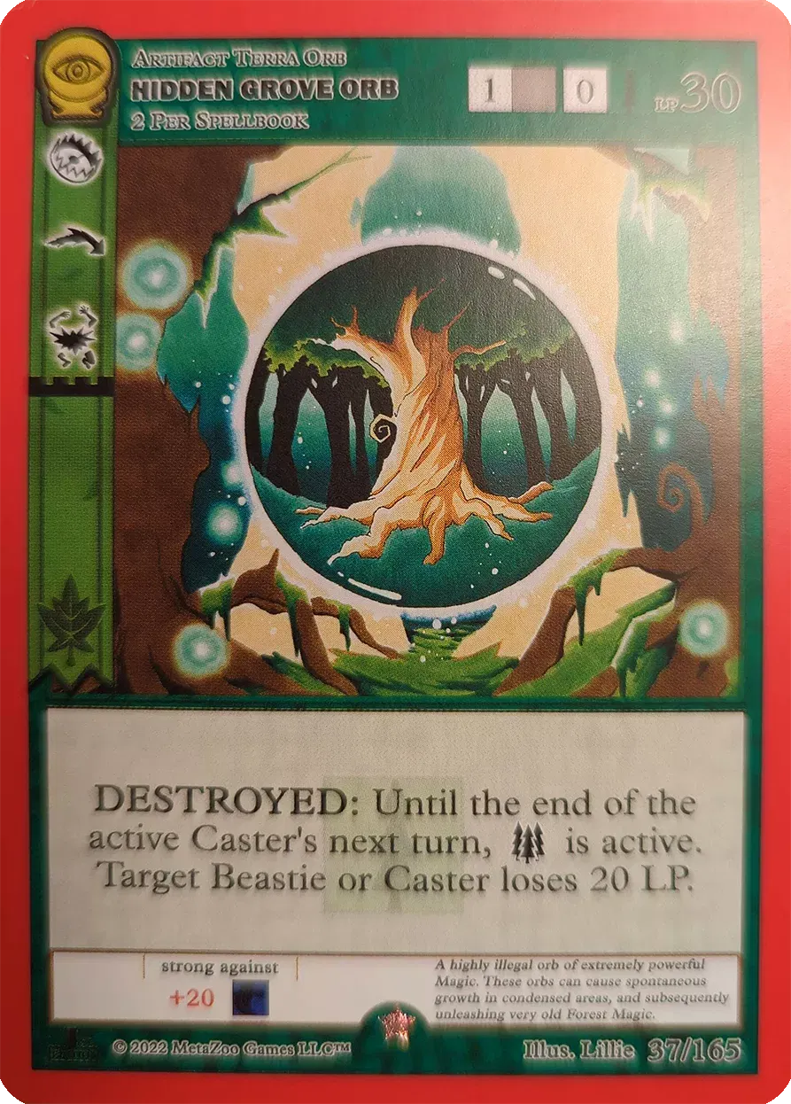 MetaZoo Seance: First Edition Hidden Grove Orb 37/165