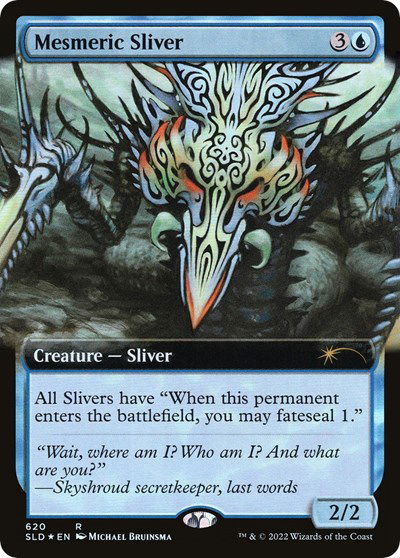 Mesmeric Sliver (Extended Art) - 620 - Future Sight Magic: The ...