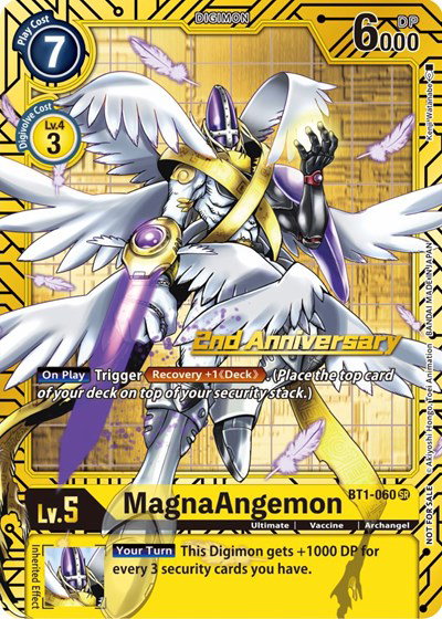 MagnaAngemon - BT1-060 (2nd Anniversary Card Set) - BT1-060 SR ...