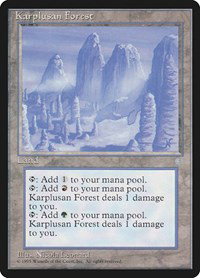 Karplusan Forest - 337 - Ice Age Magic: The Gathering - Collectr