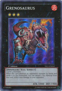 YuGiOh Starter Deck: Dawn of the Xyz Grenosaurus YS11-EN043