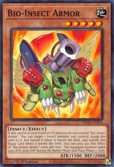 YuGiOh Photon Hypernova Bio-Insect Armor PHHY-EN014