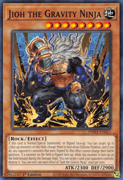 Jioh the Gravity Ninja - PHHY-EN017 - Photon Hypernova YuGiOh - Collectr