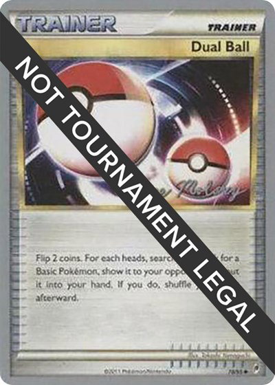 Dual Ball (Chase Moloney) - 78/95 - World Championship Decks Pokemon ...