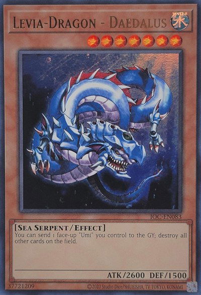 YuGiOh Invasion of Chaos (25th Anniversary Edition) Levia-Dragon ...
