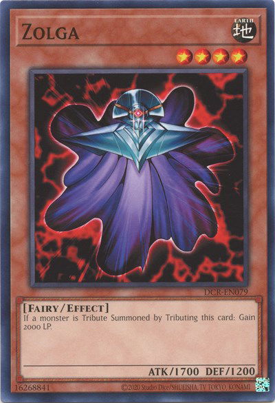 YuGiOh Dark Crisis (25th Anniversary Edition) Zolga DCR-EN079