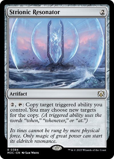 Strionic Resonator - 384 - Commander: March of the Machine Magic: The ...