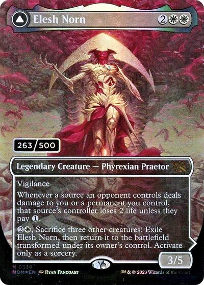 Magic: The Gathering March of the Machine Elesh Norn (Serialized) 338