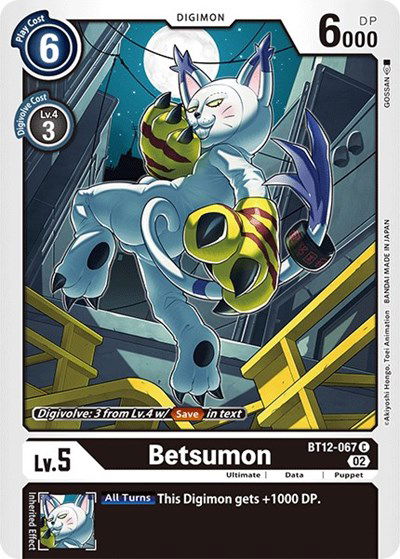 Betsumon - BT12-067 C - Across Time Digimon - Collectr