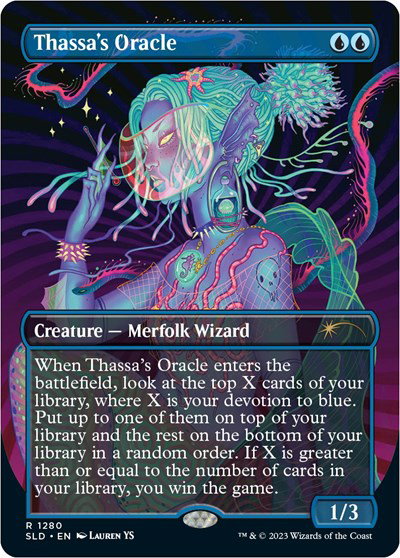 Thassa's Oracle - 1280 - Secret Lair Drop Series Magic: The Gathering ...