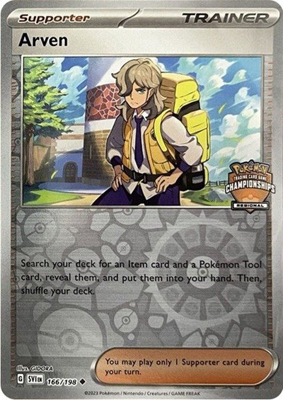 Arven (Regional Championships) - 166/198 - League & Championship Cards ...