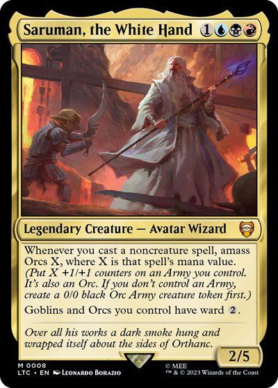 Magic: The Gathering Commander: The Lord of the Rings: Tales of Middle ...