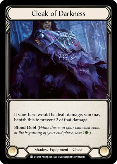 Cloak of Darkness - DTD166 - Dusk Till Dawn Flesh and Blood - Collectr