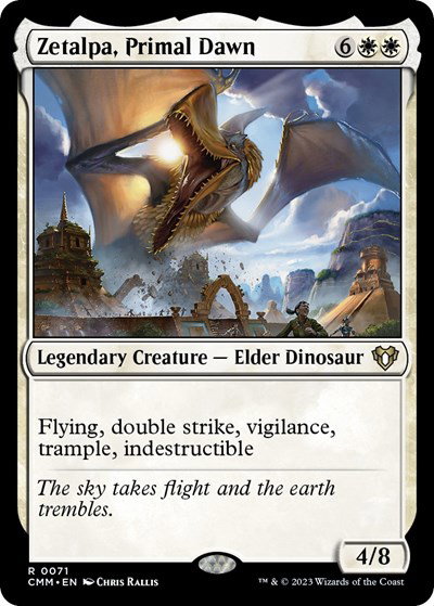 Zetalpa, Primal Dawn - 71 - Commander Masters Magic: The Gathering ...