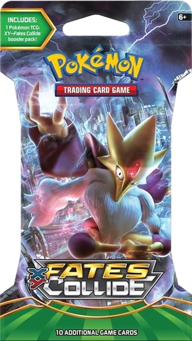 Pokemon XY - Fates Collide XY Fates Collide Sleeved Booster Pack (Mega ...