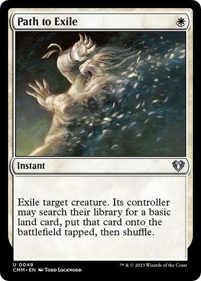 Path to Exile - Commander Masters Magic: The Gathering - Collectr
