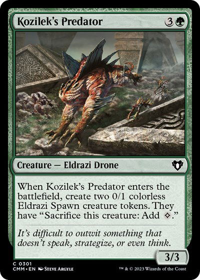 Magic: The Gathering Commander Masters Kozilek's Predator 301