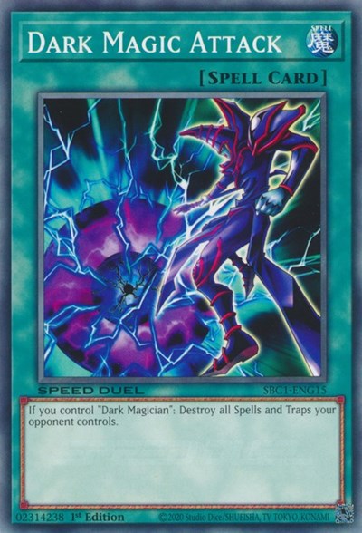 Dark Magic Attack - SBC1-ENG15 - Speed Duel: Streets of Battle City ...