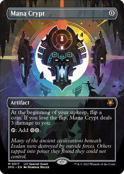 Mana Crypt (Borderless) - 17 - Special Guests Magic: The Gathering ...