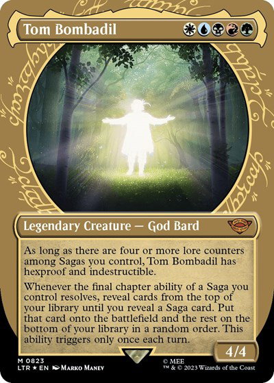 Tom Bombadil (Showcase) (Surge Foil) - 823 - Universes Beyond: The Lord ...