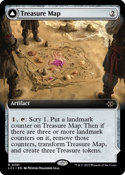Treasure Map (Extended Art) - 391 - The Lost Caverns of Ixalan Magic ...