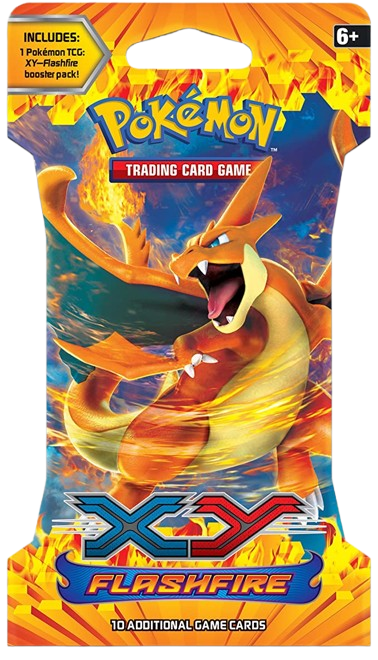 Flashfire Sleeved Booster Pack - Flashfire Pokemon - Collectr