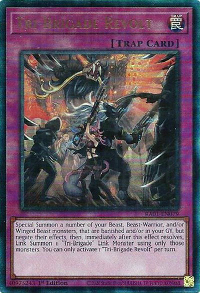 Tri-Brigade Revolt (PUR) - RA01-EN079 - 25th Anniversary Rarity ...