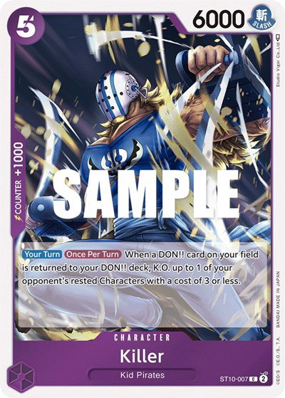 Killer - ST10-007 - Starter Deck 10: Ultimate Deck: The Three Captains ...