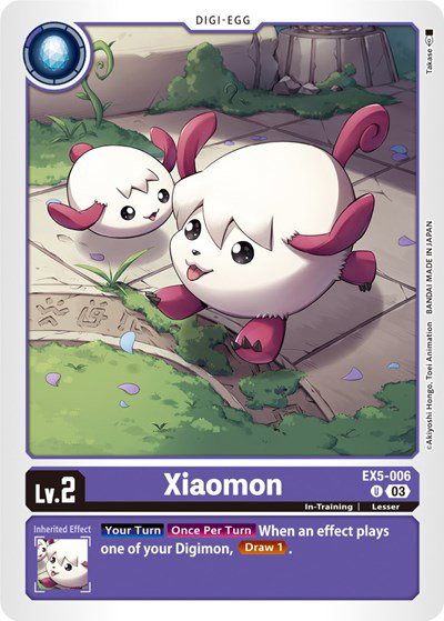 Xiaomon - EX5-006 U - Animal Colosseum Digimon - Collectr