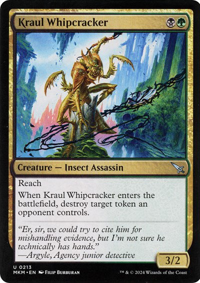 Magic: The Gathering Murders at Karlov Manor Kraul Whipcracker (b) 213